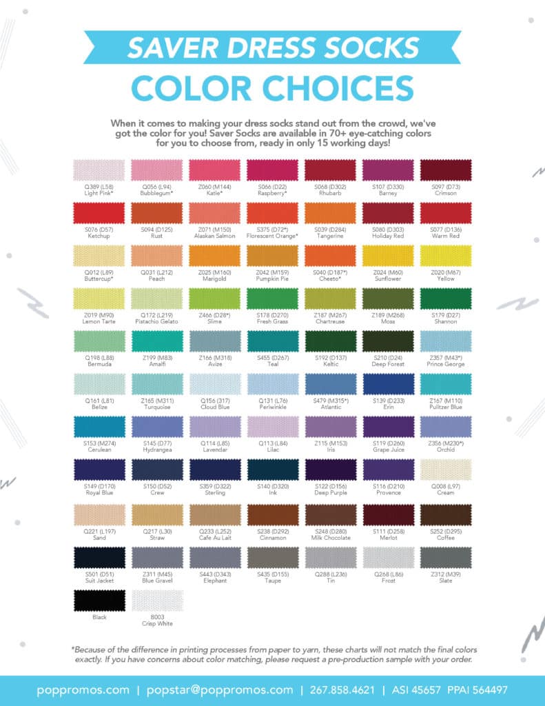 Dress Socks | Pop! Promos