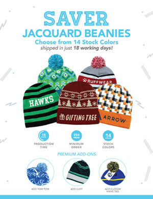 Jacquard Knit Beanies – Pop! Promos