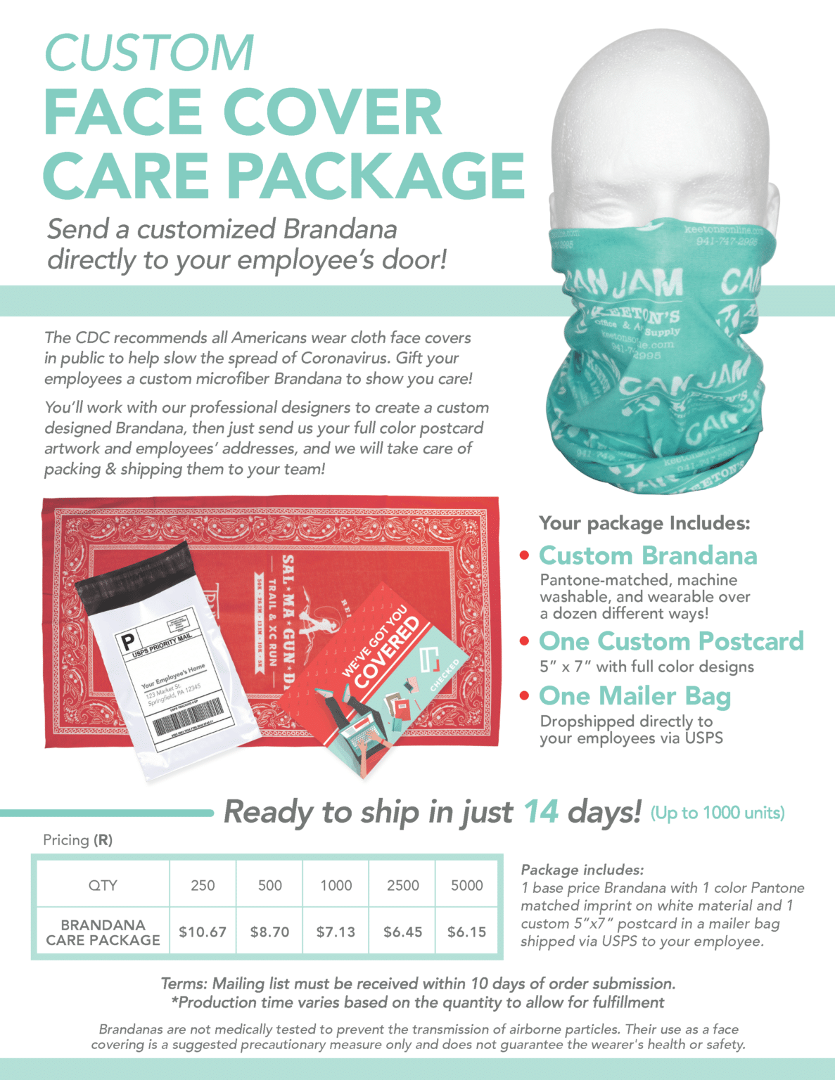 Brandana Mailer Kit – Pop! Promos