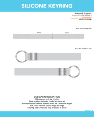 Silicone Key Rings – Pop! Promos