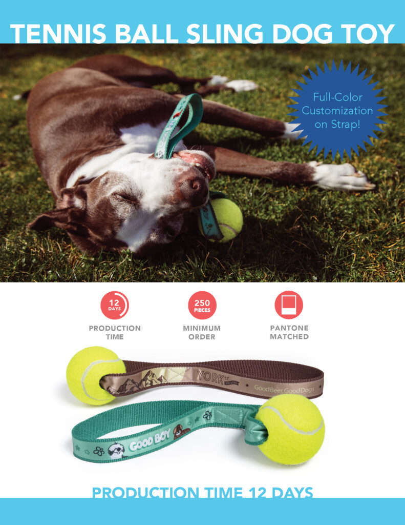Tennis Ball Sling Dog Toy – Pop! Promos